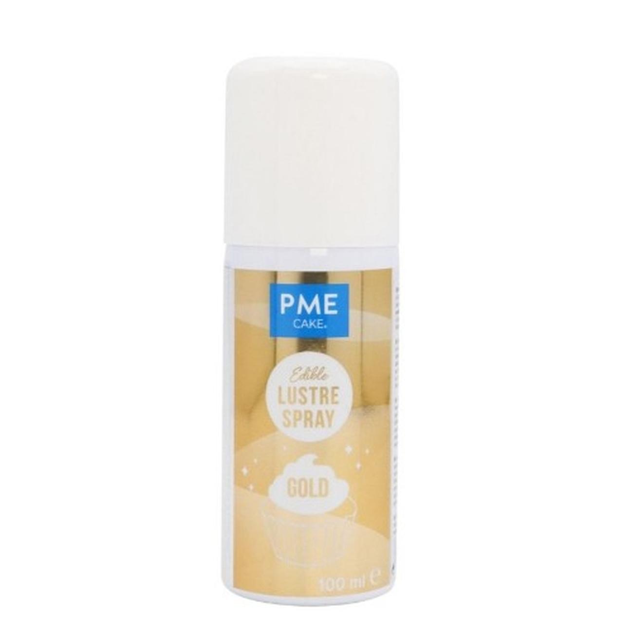 PME Edible Gold Lustre Spray 100ml