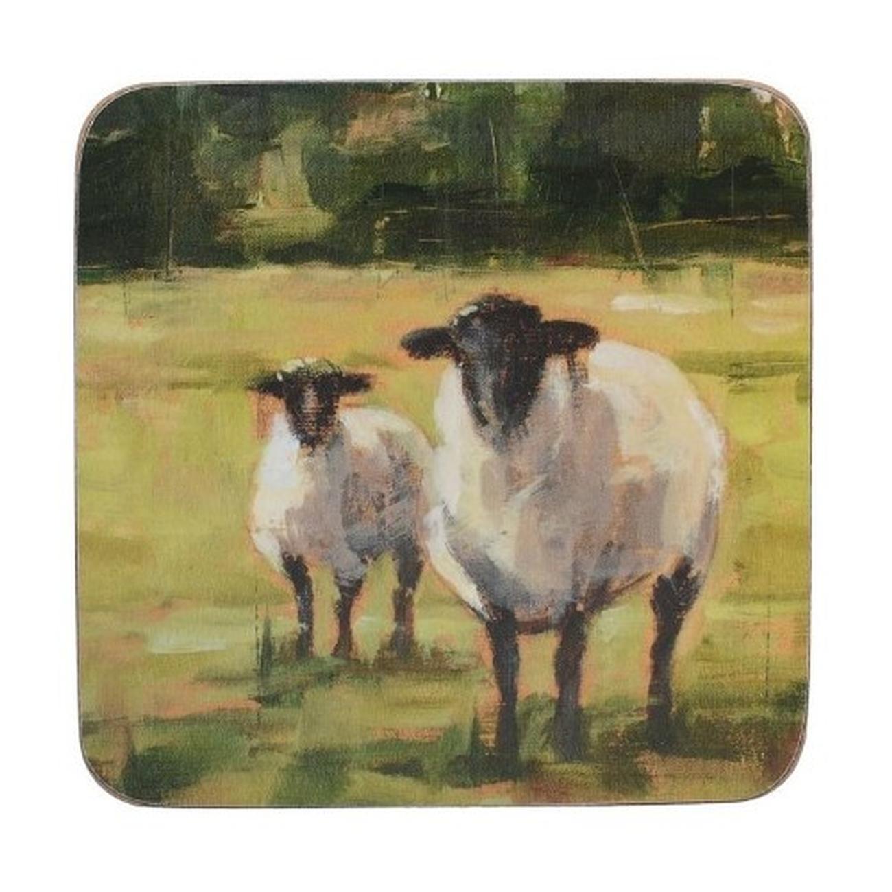Creative Tops Sheep Family Pack of 6 Premium Coasters