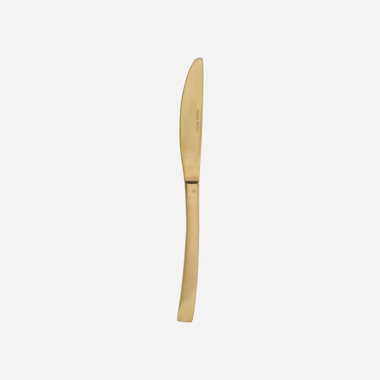 House Doctor Golden Table Knife