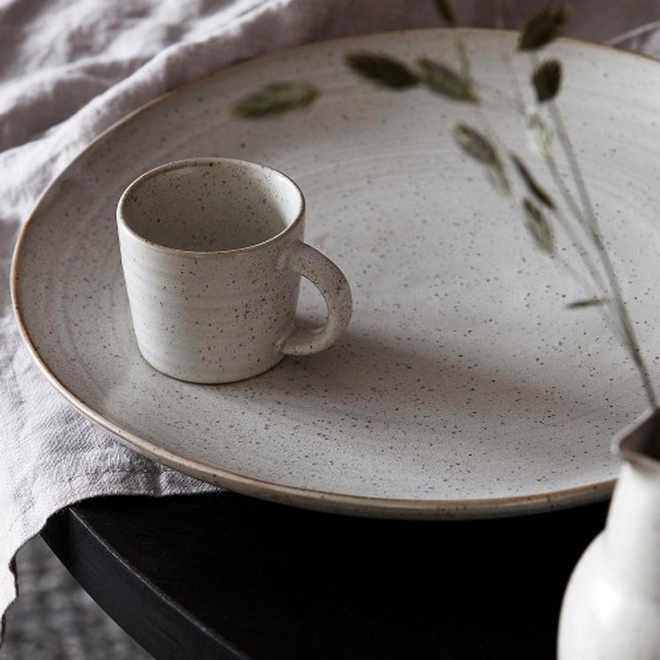 House Doctor Pion Espresso Cup Grey White
