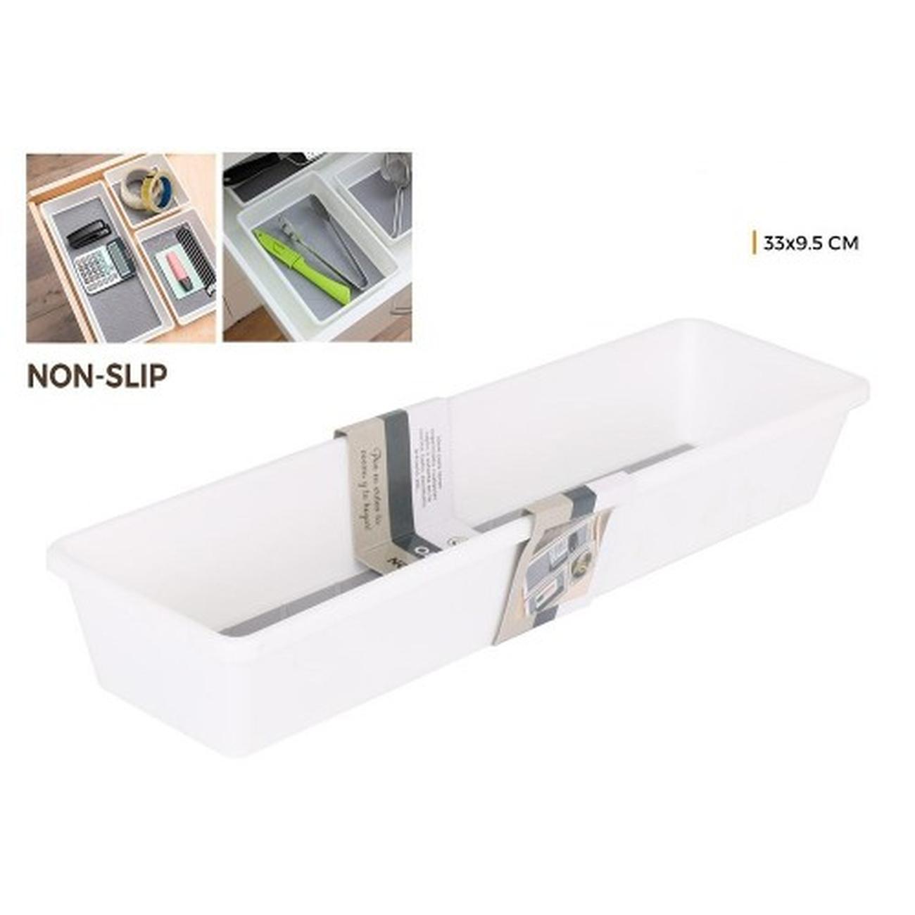 Multi-purpose Shelf Organiser Non-slip 33x9.5cm
