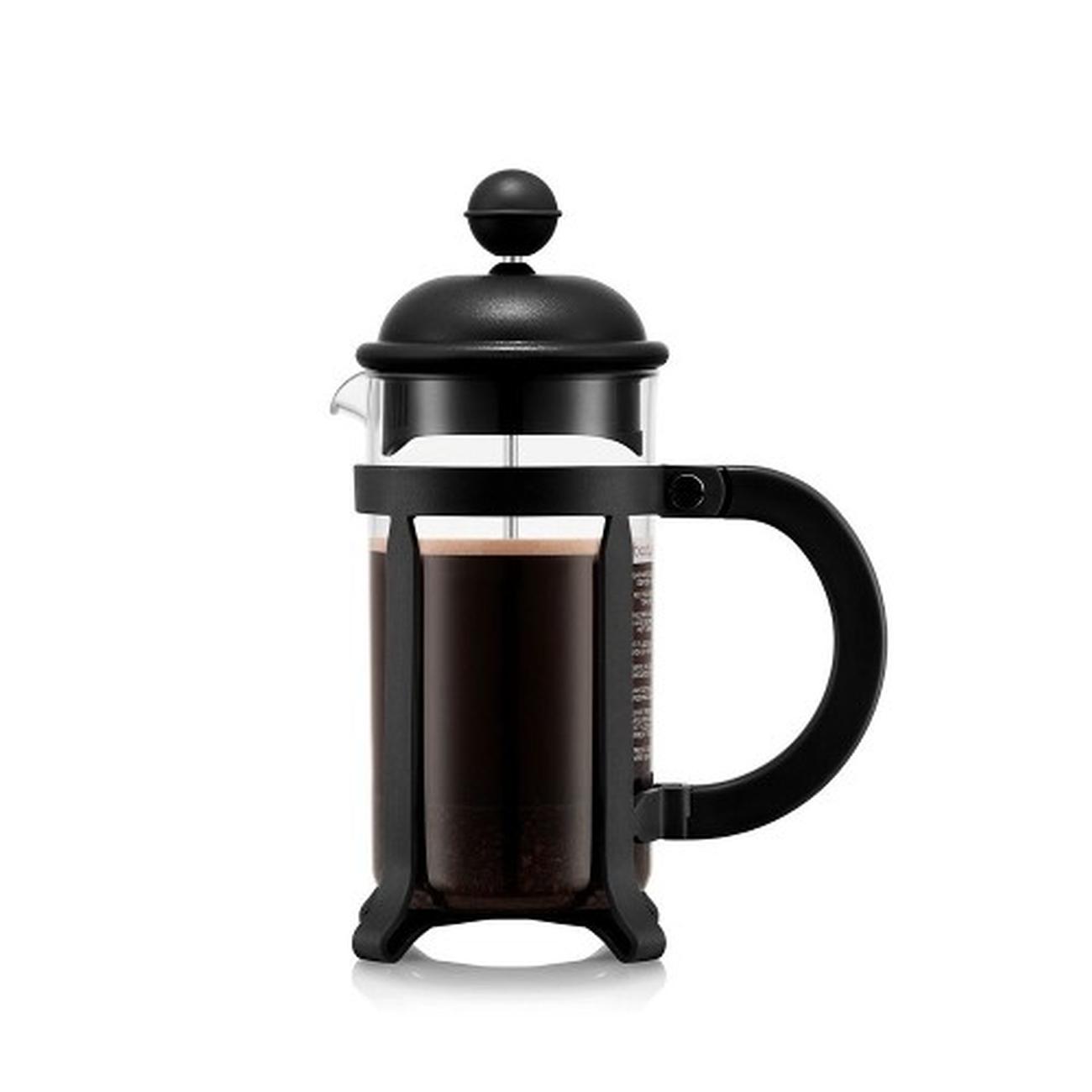 Bodum Java French Press Coffee Maker Black 3 Cup
