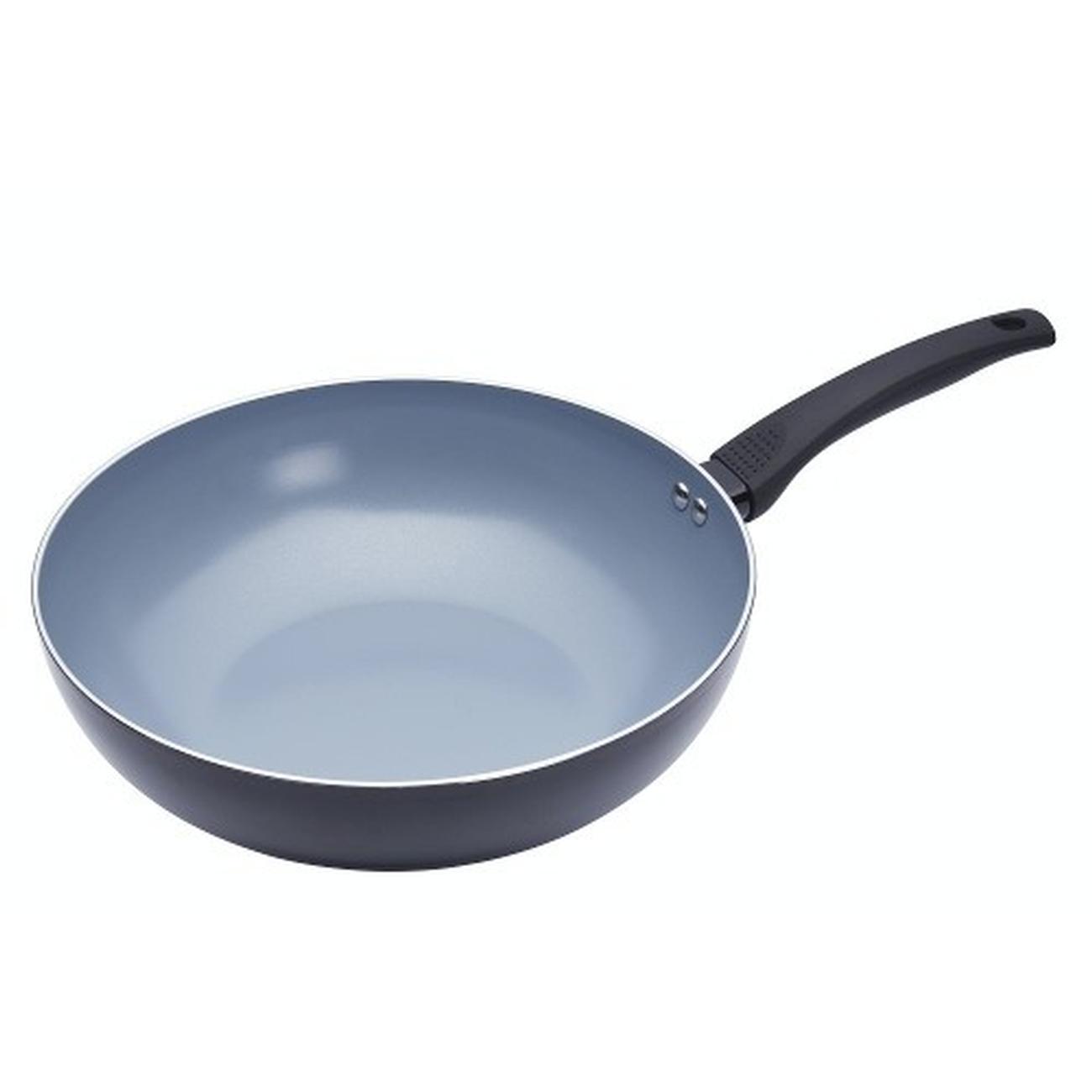 MasterClass Ceramic Non-Stick Induction Eco Wok 30cm