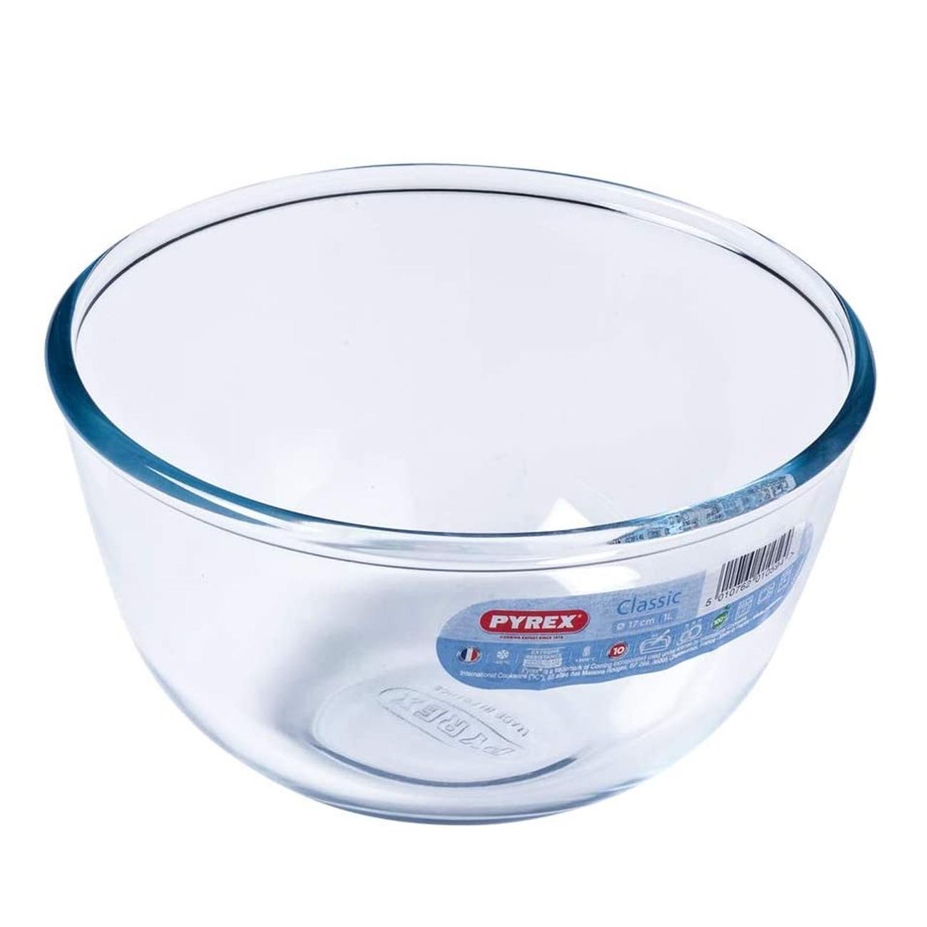 Pyrex Glass Mixing Bowl 1L 17CM
