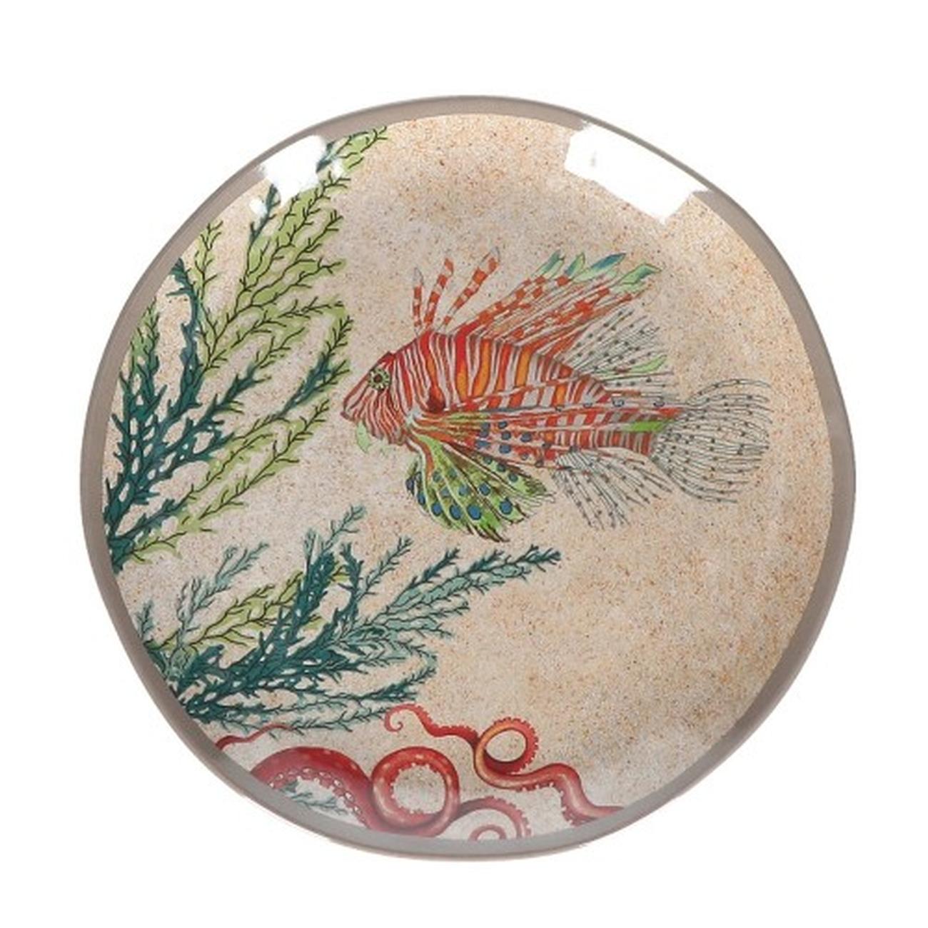 Sea Life Set of 2 Salad Plates Ø 21cm by Rose & Tulipani