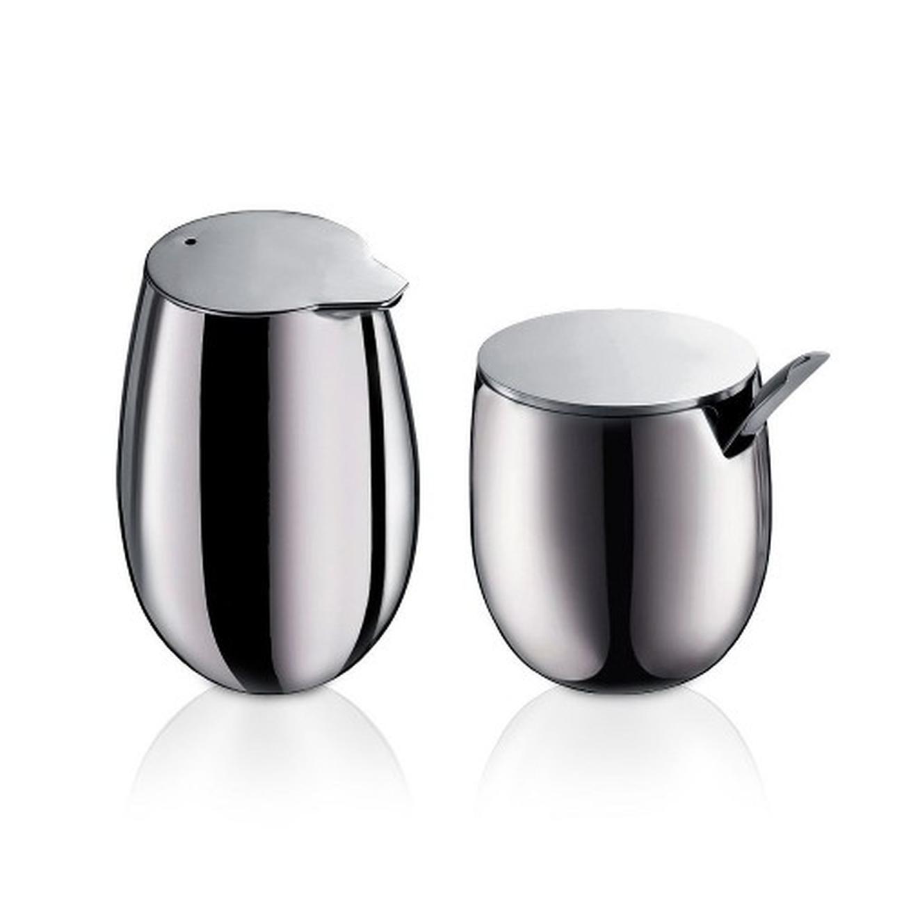 Bodum Sugar and Milk Set Stainless Steel