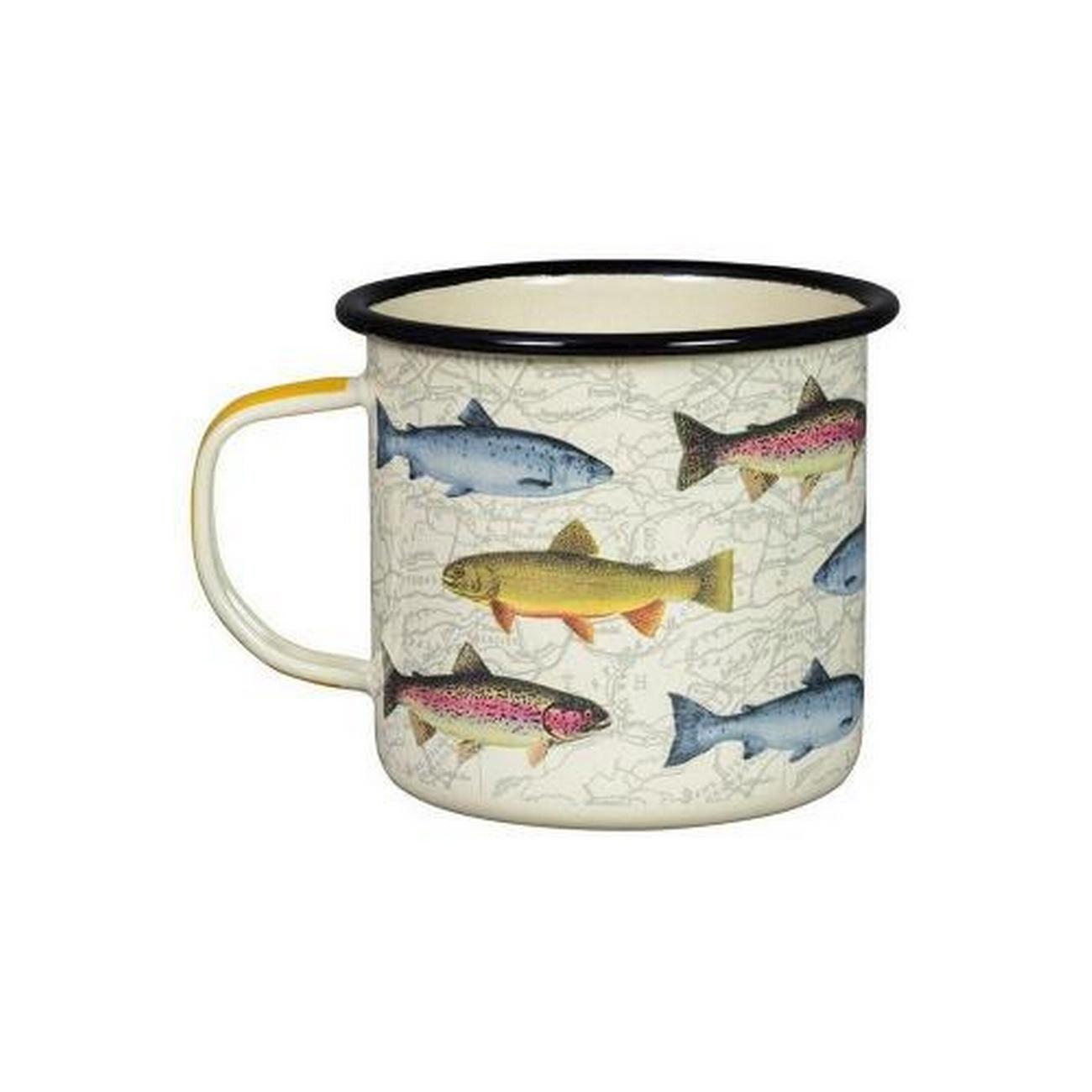 Gentlemen's Hardware Enamel Fish Mug 500ml