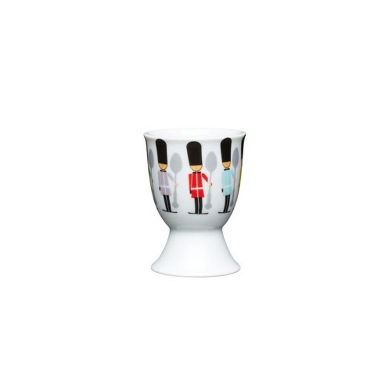KitchenCraft Soldiers Porcelain Egg Cup