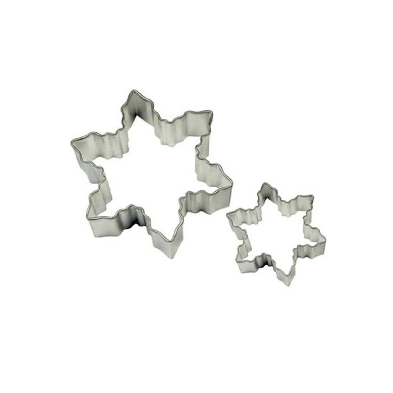 PME Cookie & Cake Snowflake Cutters Set of 2