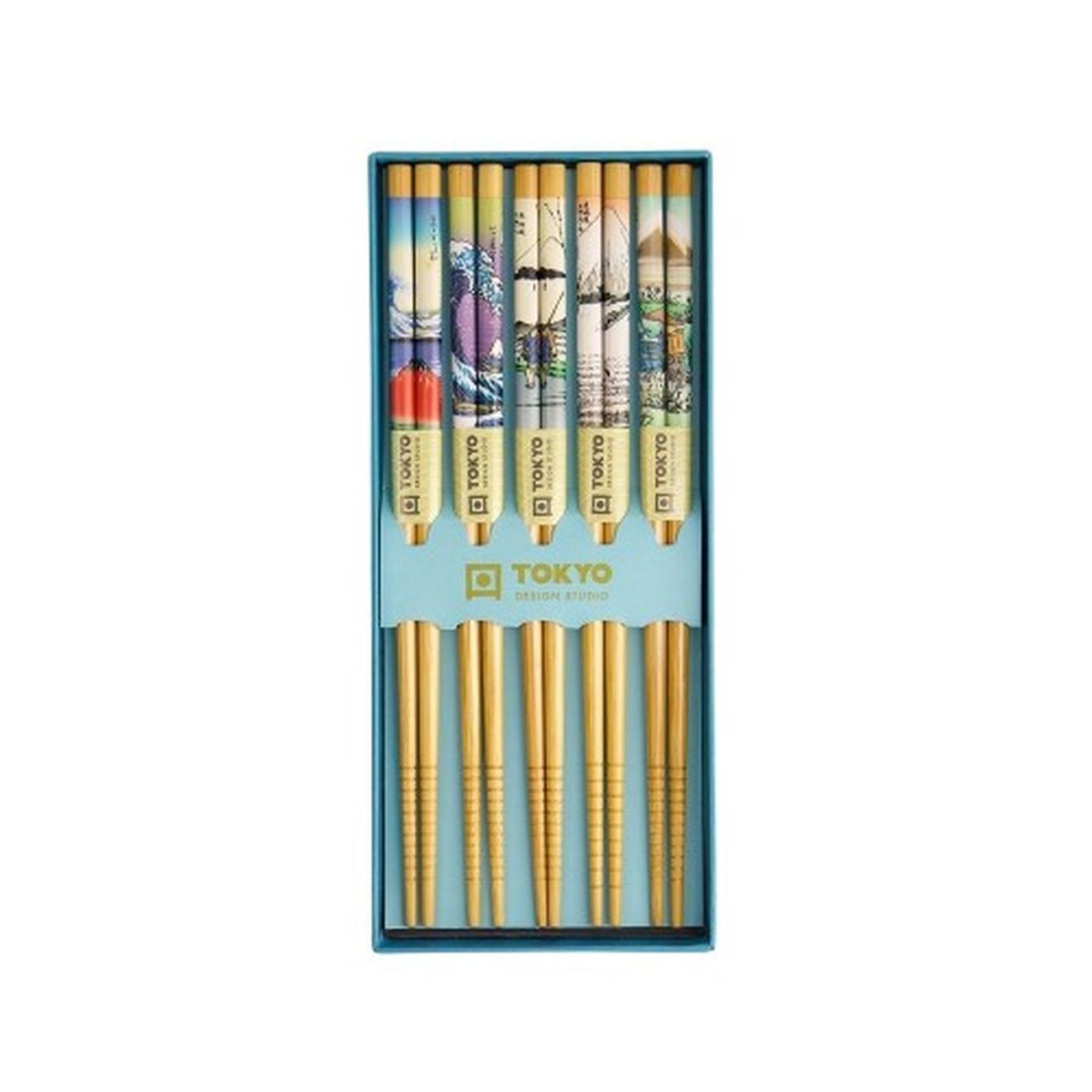 Tokyo Design Studio Temple Chopstick Giftset 5
