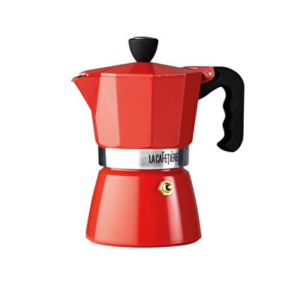 La Cafetiere Classic Espresso 3 Cup Red
