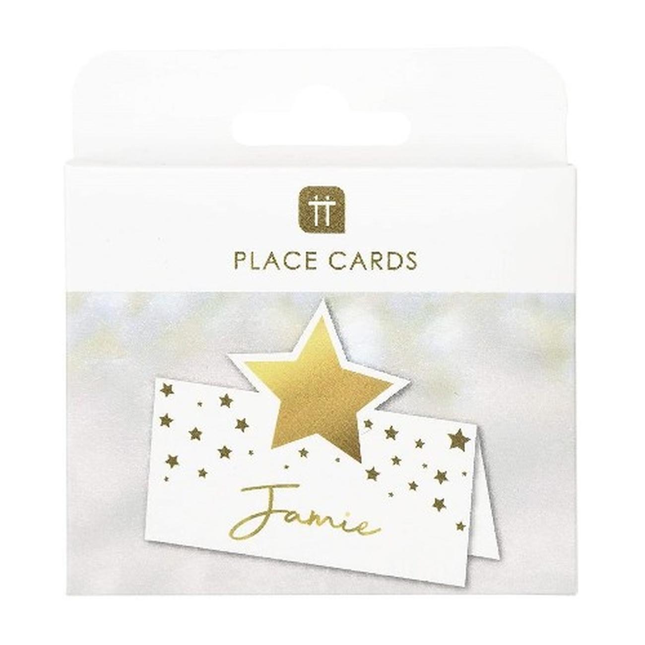 Talking Tables Gold Star Place Cards