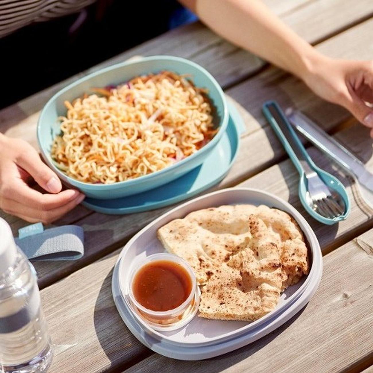 Mepal Limited Edit Lunch Box Ellipse Duo Strawberry Vibe