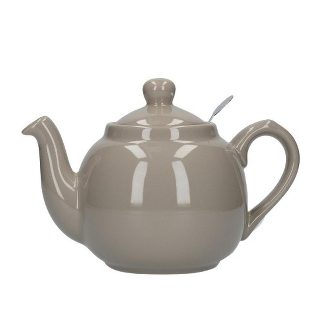 London Pottery Farmhouse Teapot 4 Cup Grey