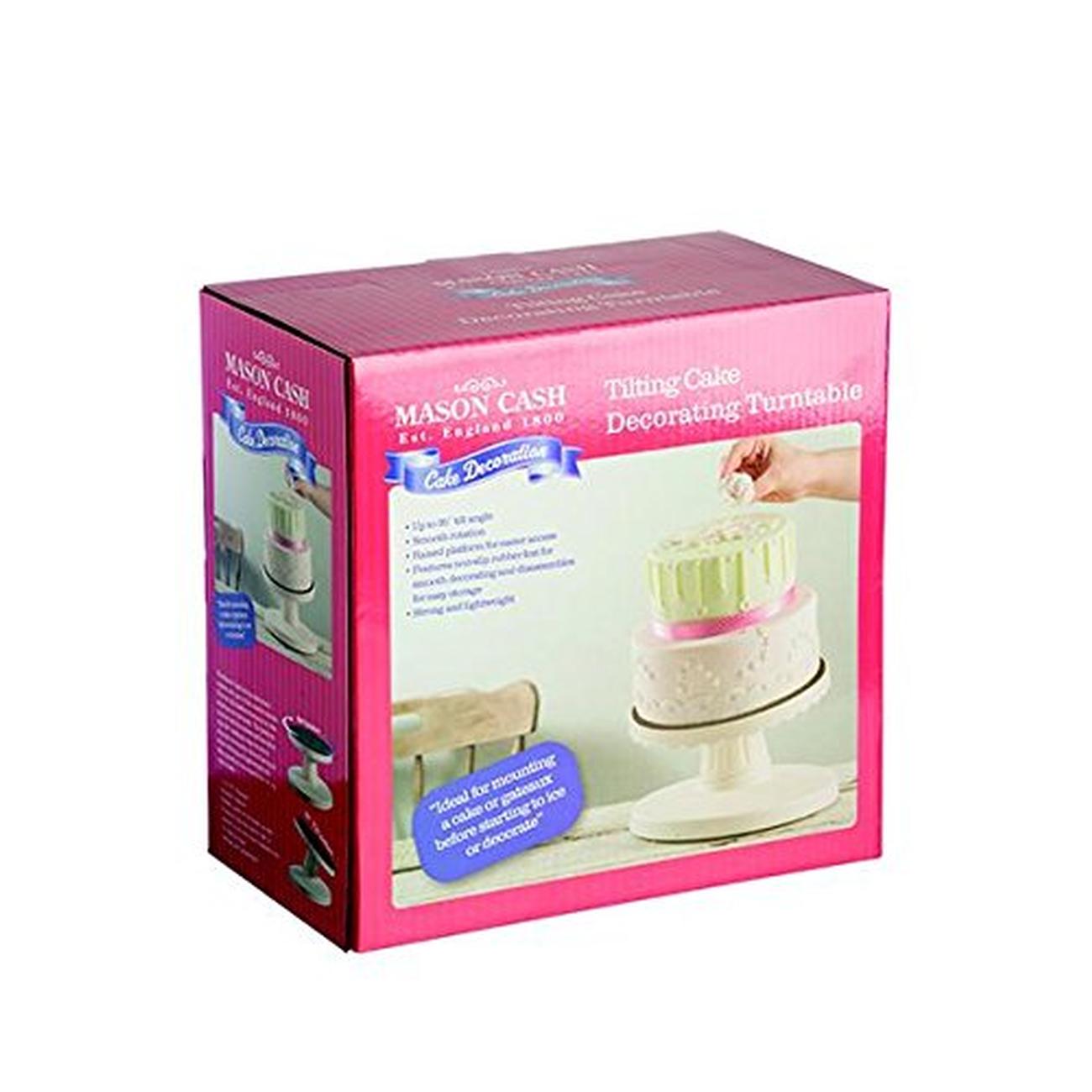 Mason Cash 23.5cm Tilting Cake Decorating Turntable