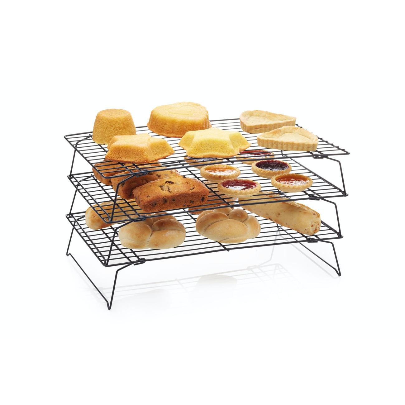 KitchenCraft Non-Stick 3 Tier Cooling Rack