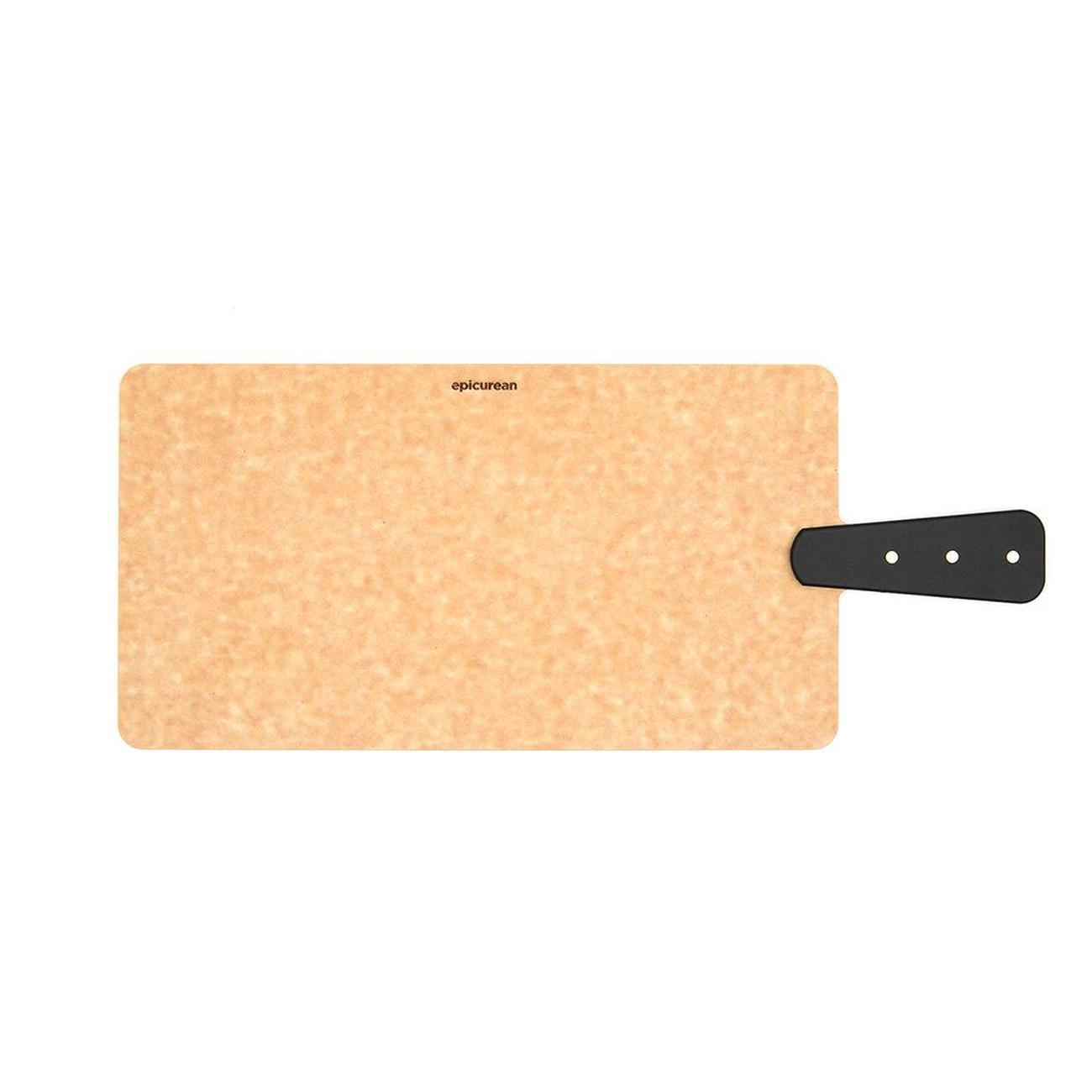 Rivet Handled Serve Board Natural Large