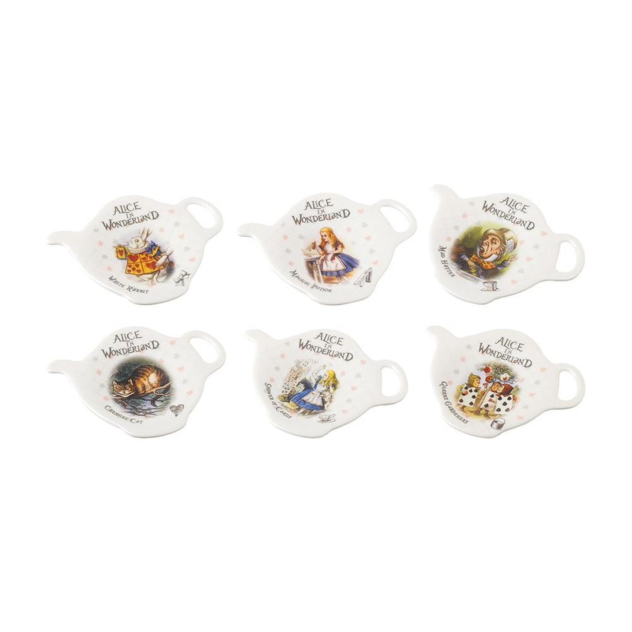 Alice In Wonderland Melamine Tea Bag Tidy