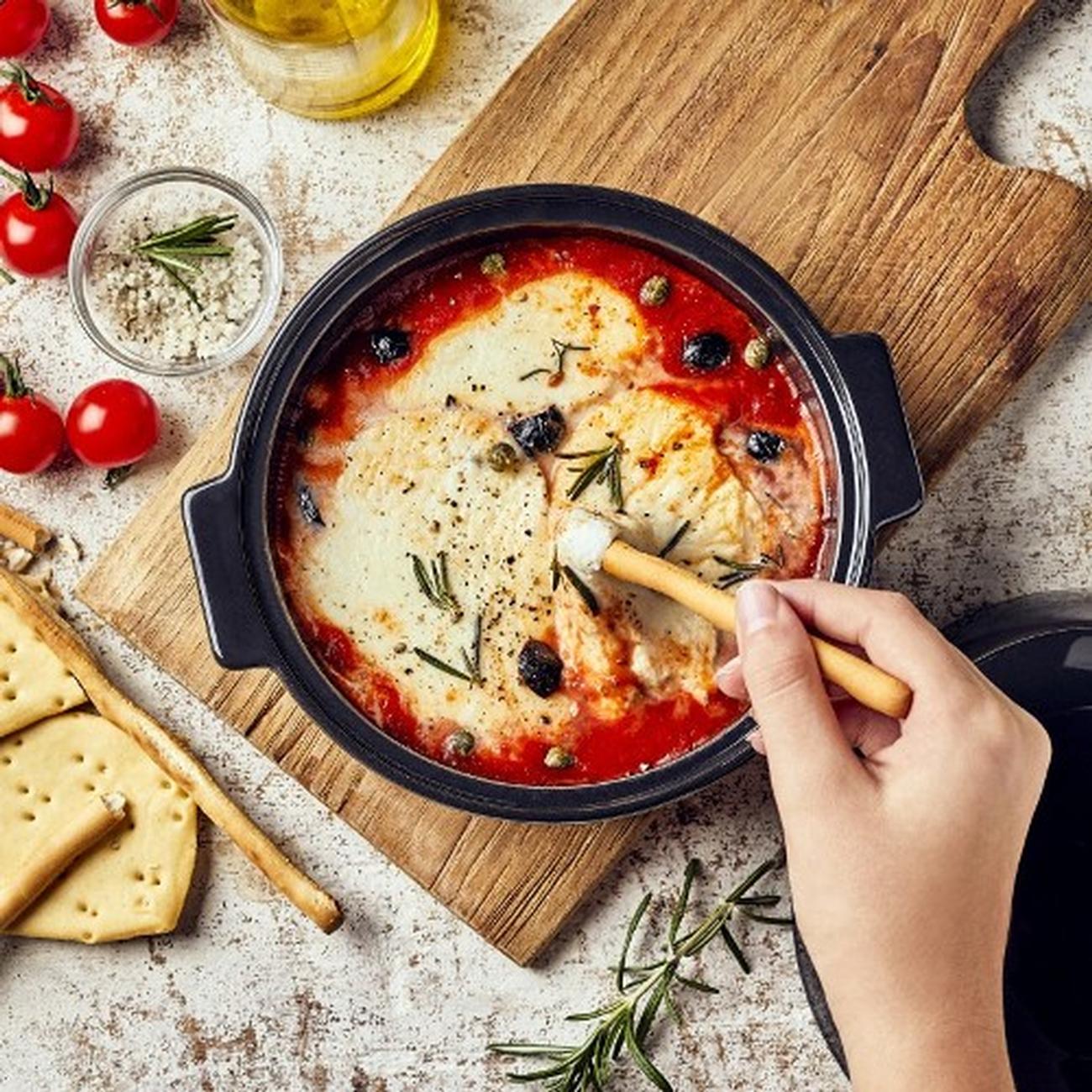 Emile Henry Cheese Baker Charcoal