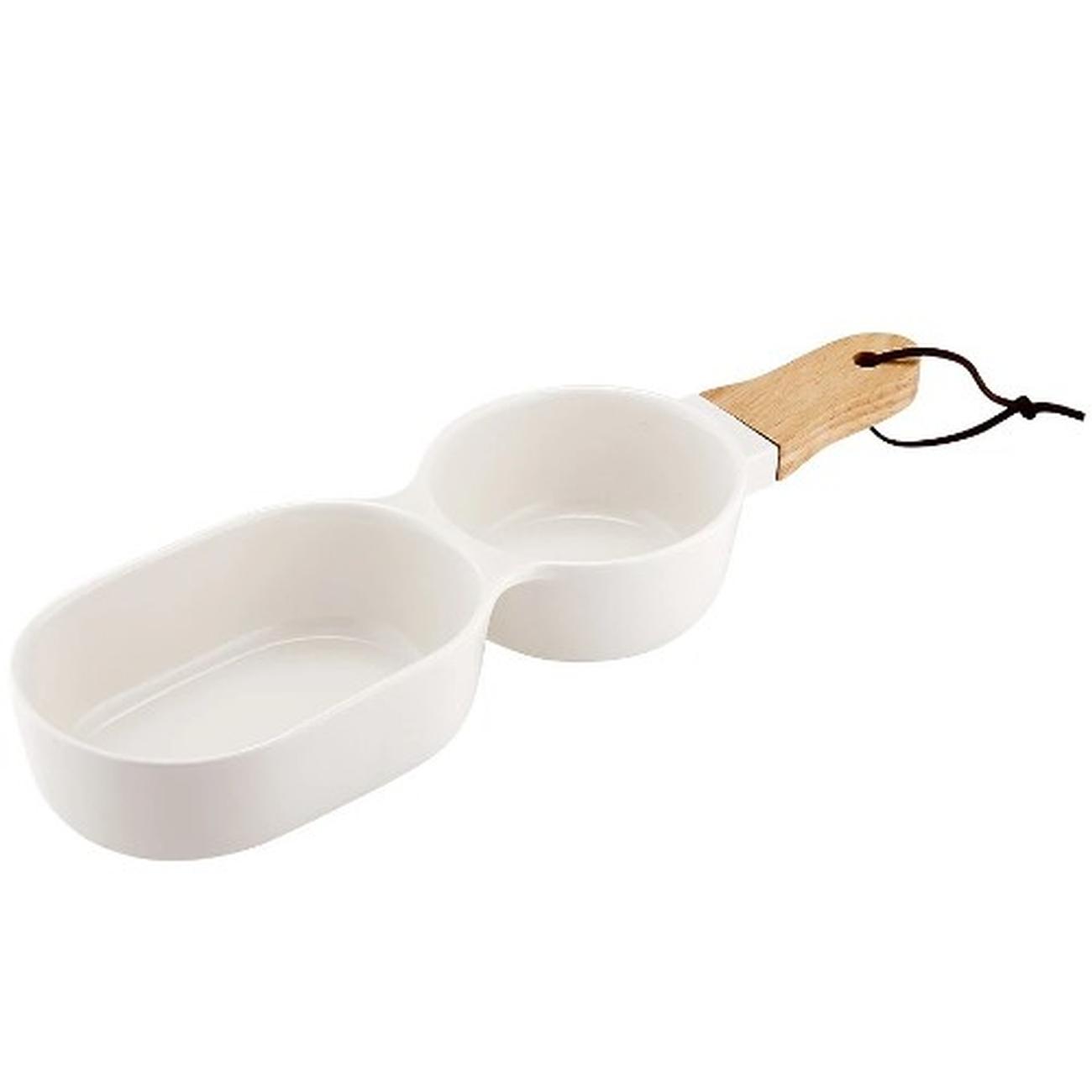 Ladelle Classic 2 Part Serve Stick White