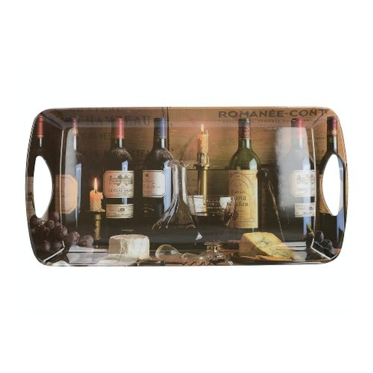 Creative Tops Vintage Wine Small Melamine Handled Tray