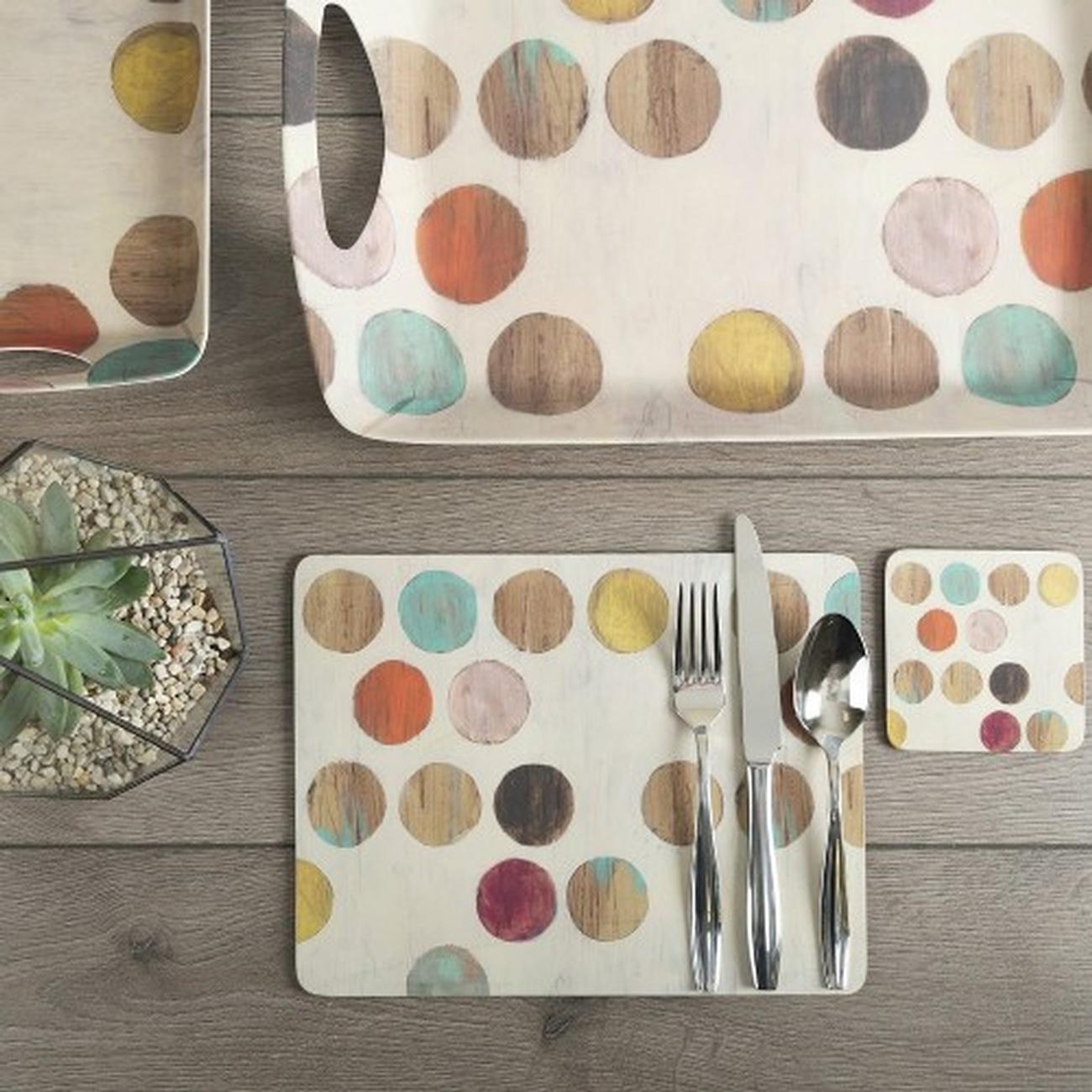 Creative Tops Retro Spot Round Tray