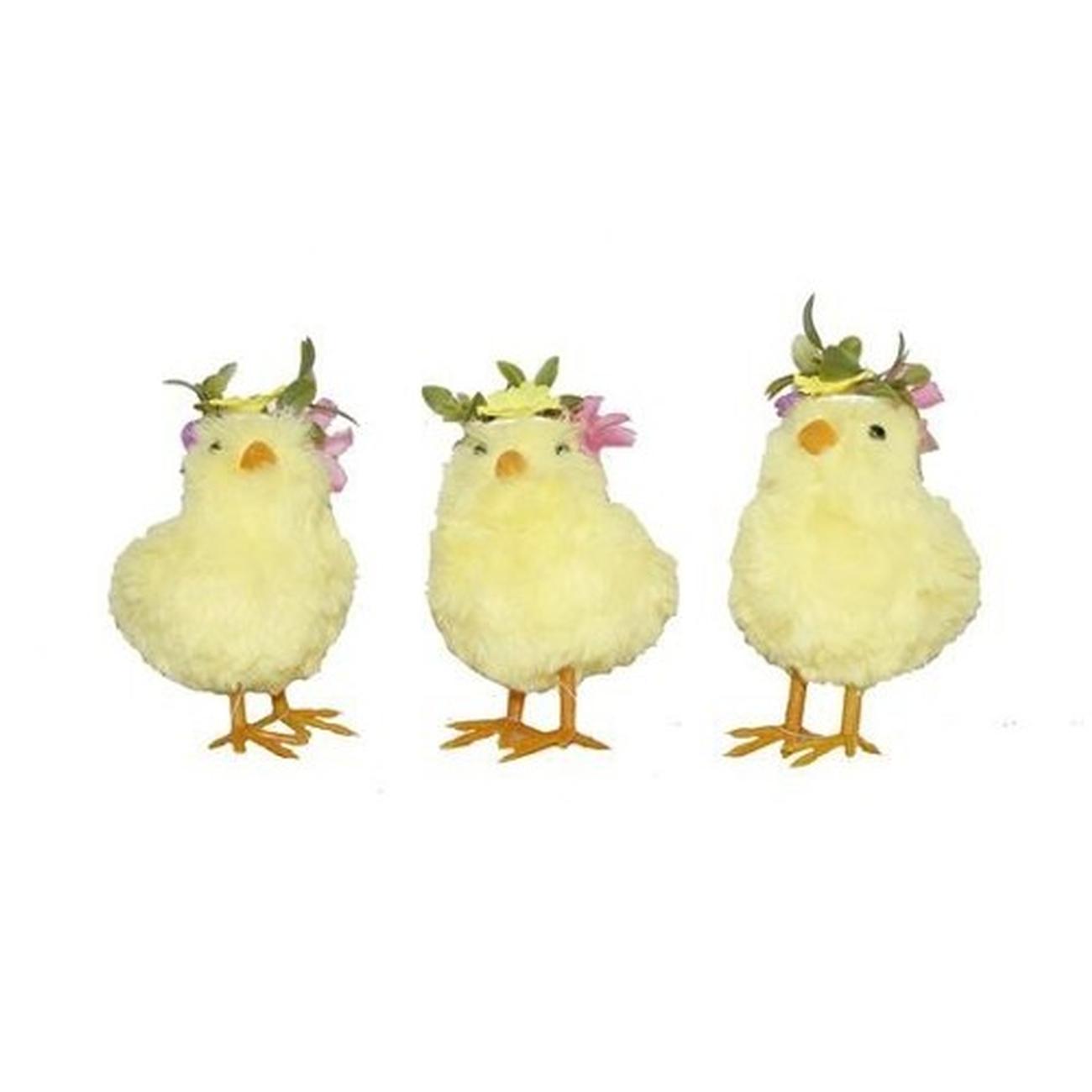 Easter Floral Fluff Chick