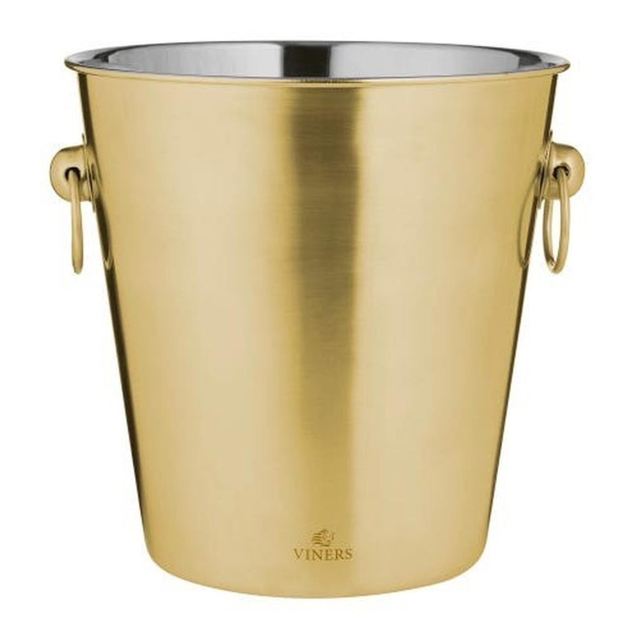 Viners Barware 4L Gold Champagne Bucket