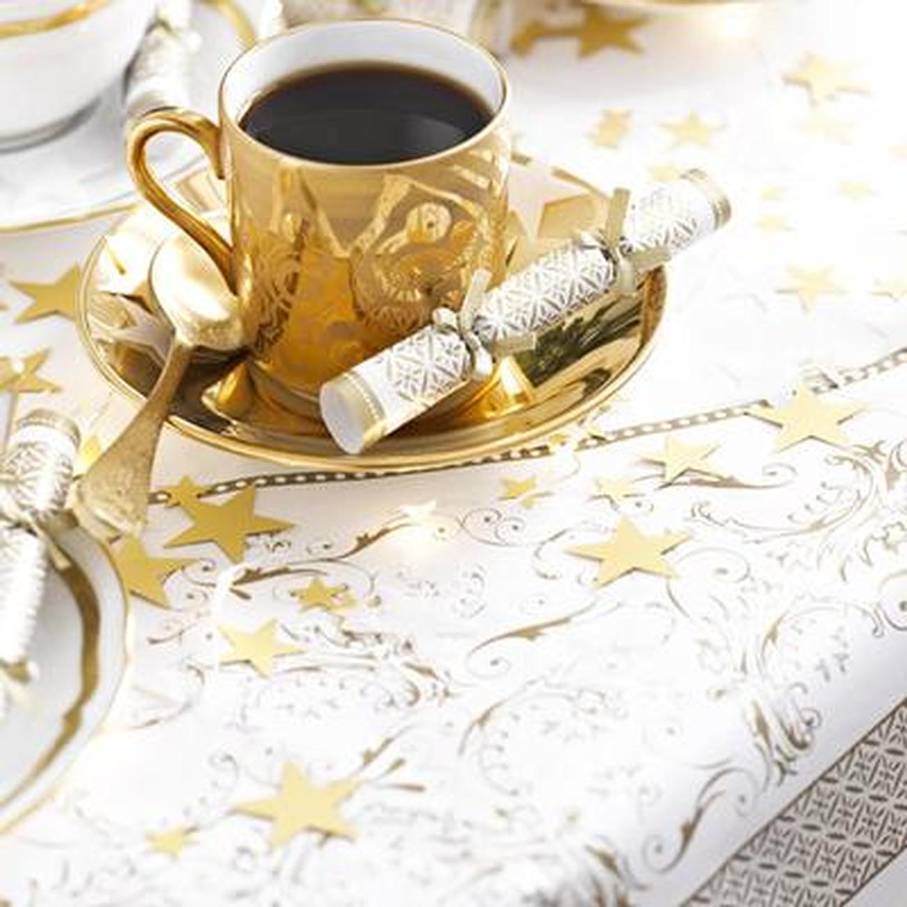 Talking Tables Party Porcelain Gold Star Scatter