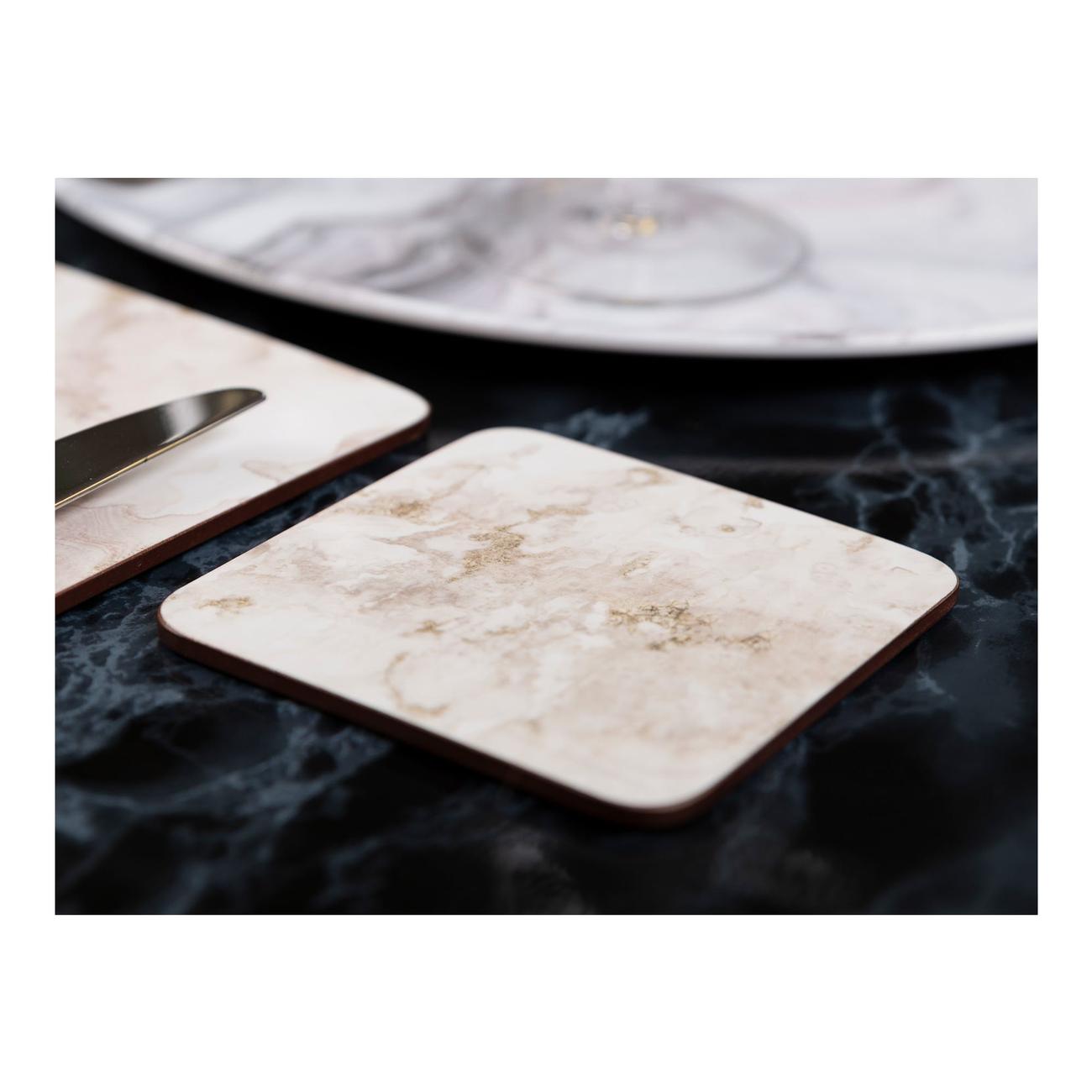 Creative Tops Grey Marble Pack Of 6 Premium Coasters