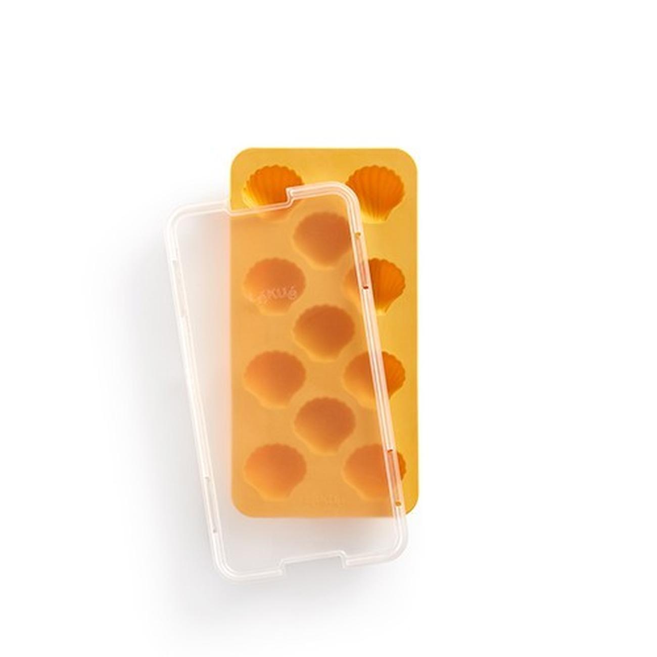 Lékué Shell Ice Cube Tray with Lid