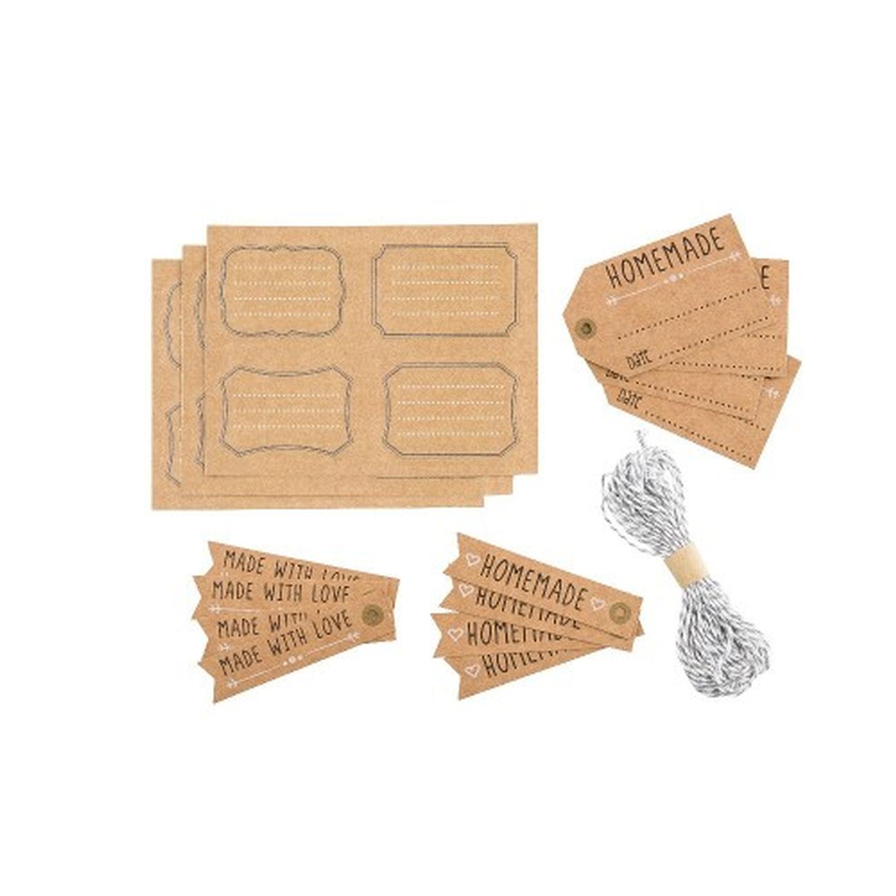 Kitchen Pantry 12pc Tag & Label Set