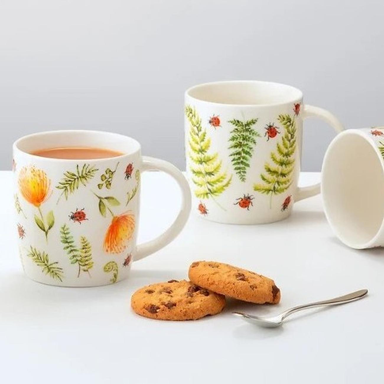 Price & Kensington Ladybird Mugs Set of 4