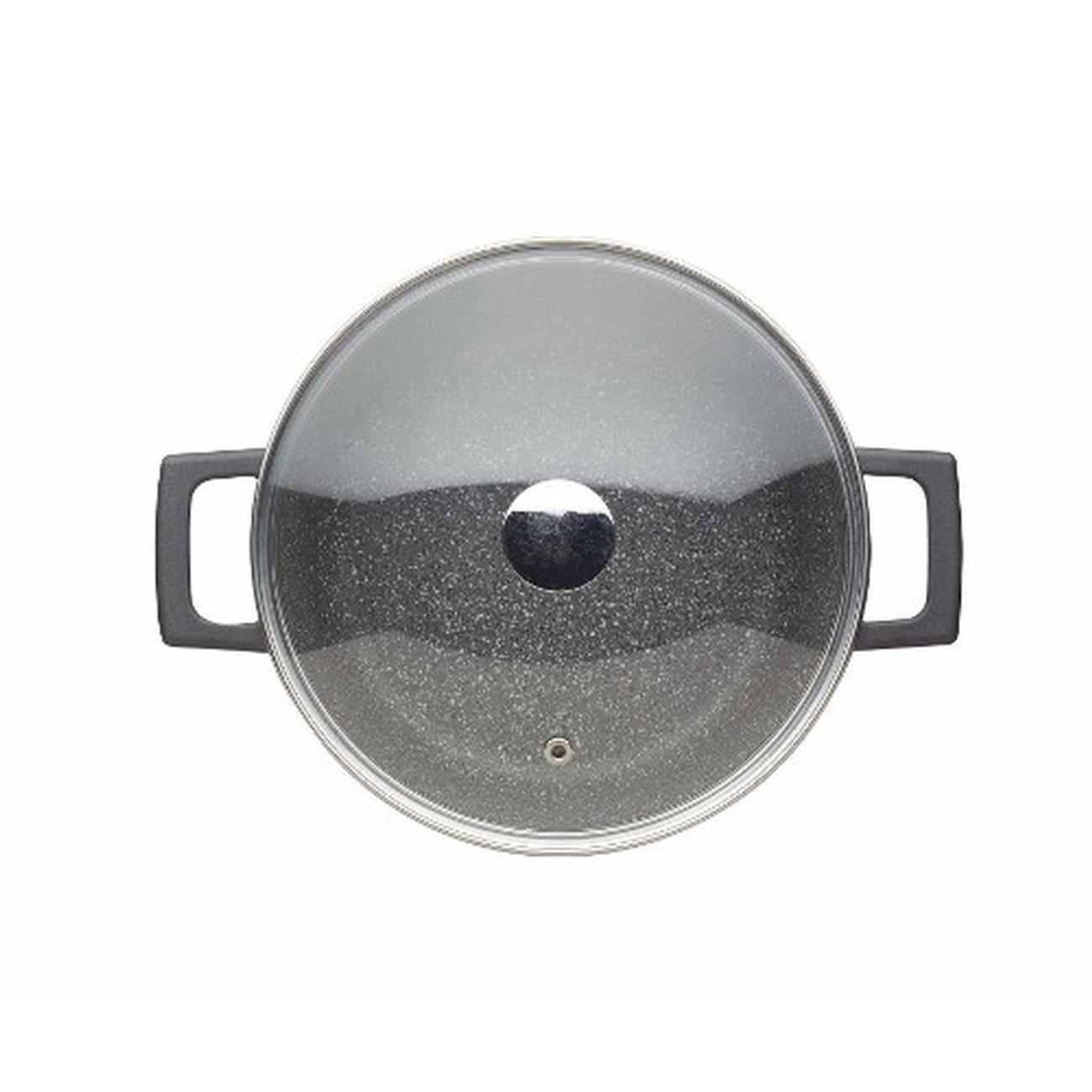 MasterClass 20cm Saucepan & Casserole Glass Lid