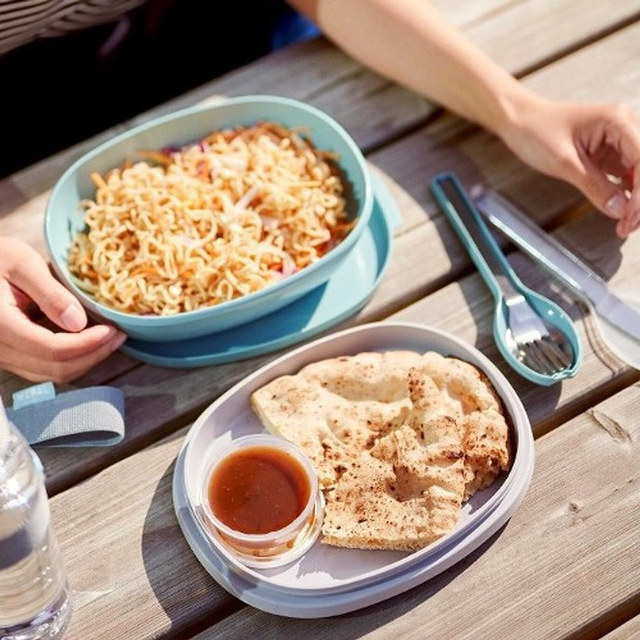 Mepal Limited Edit Lunch Box Ellipse Duo Lemon Vibe