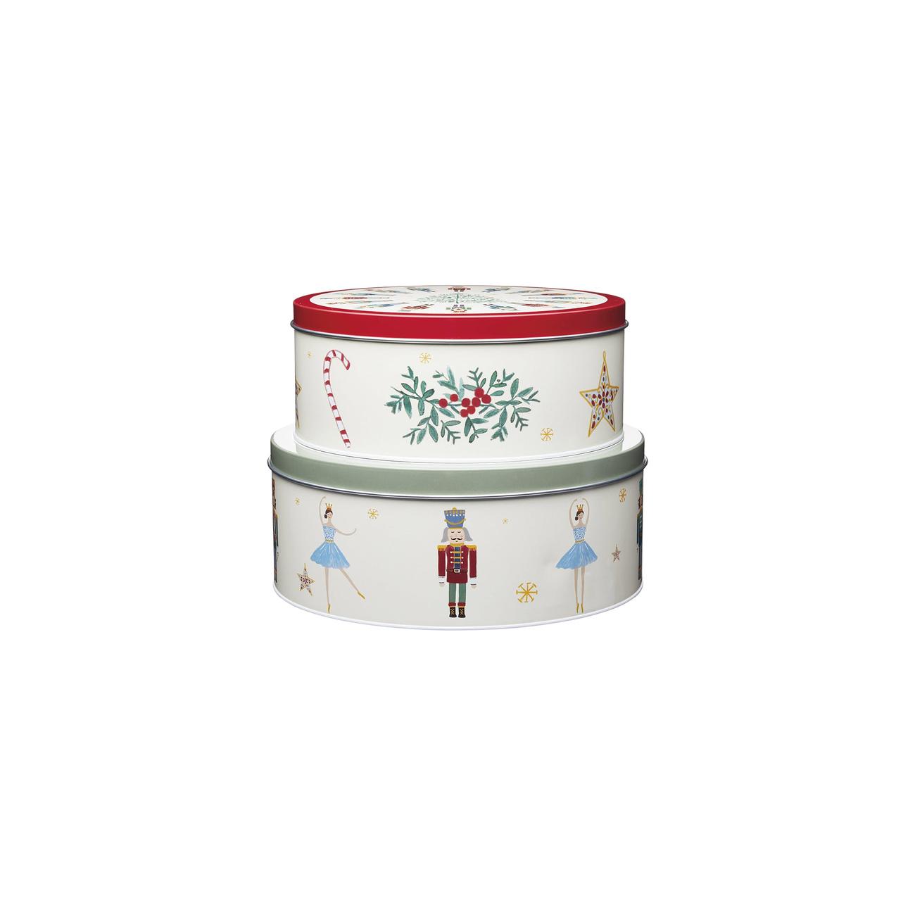 The Nutcracker Collection Cake Storage Tin Medium