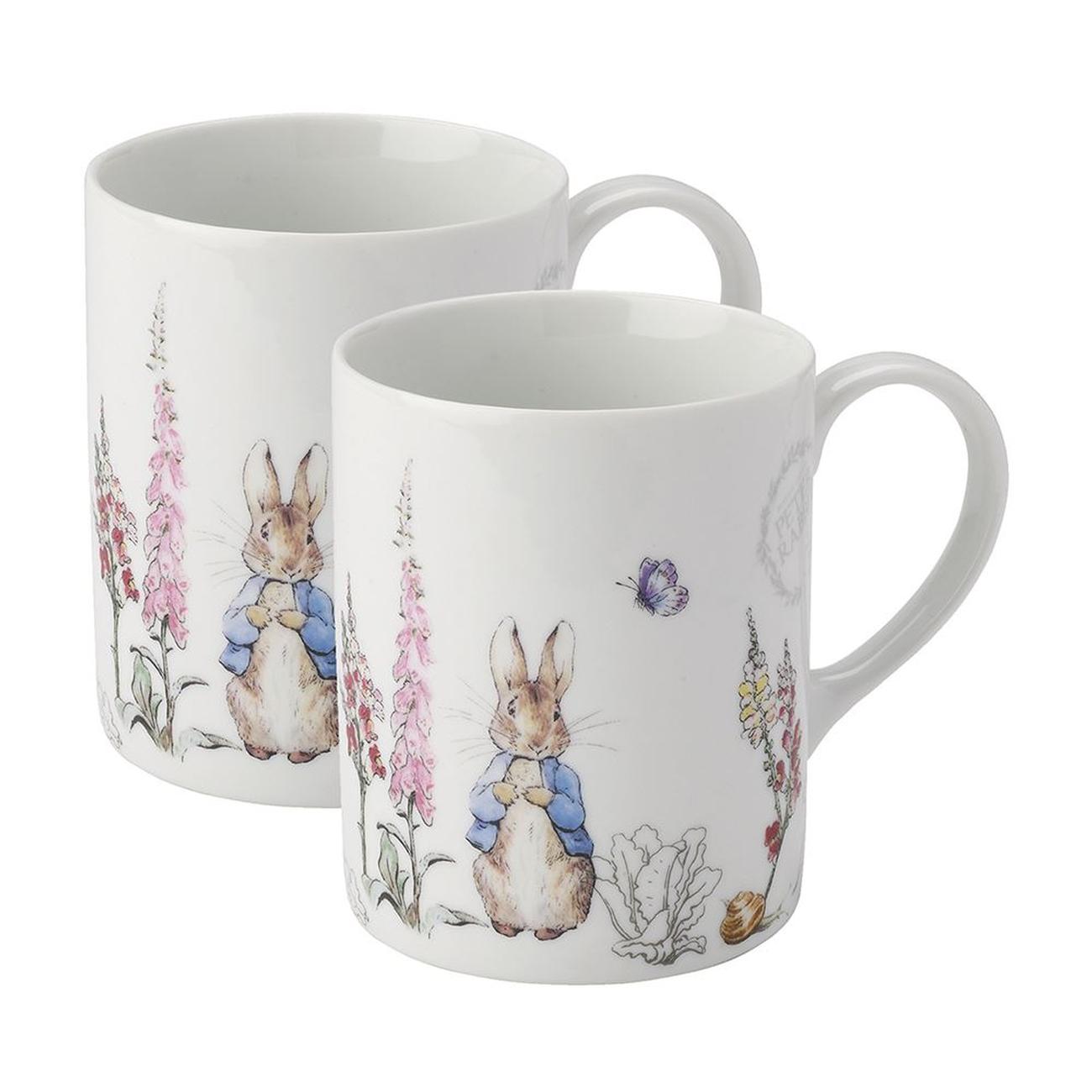 Peter Rabbit Classic Set of 2 Mugs