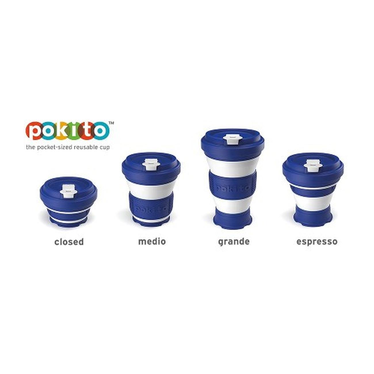 Pokito Reusable Pop-up Cup Blueberry