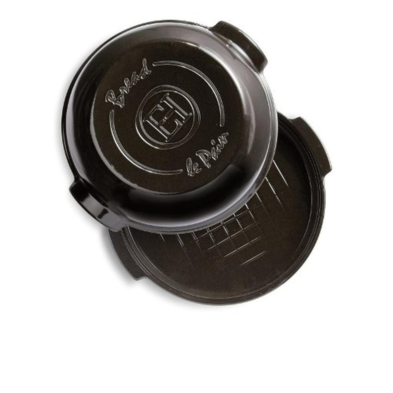Emile Henry Round Bread Baker Charcoal