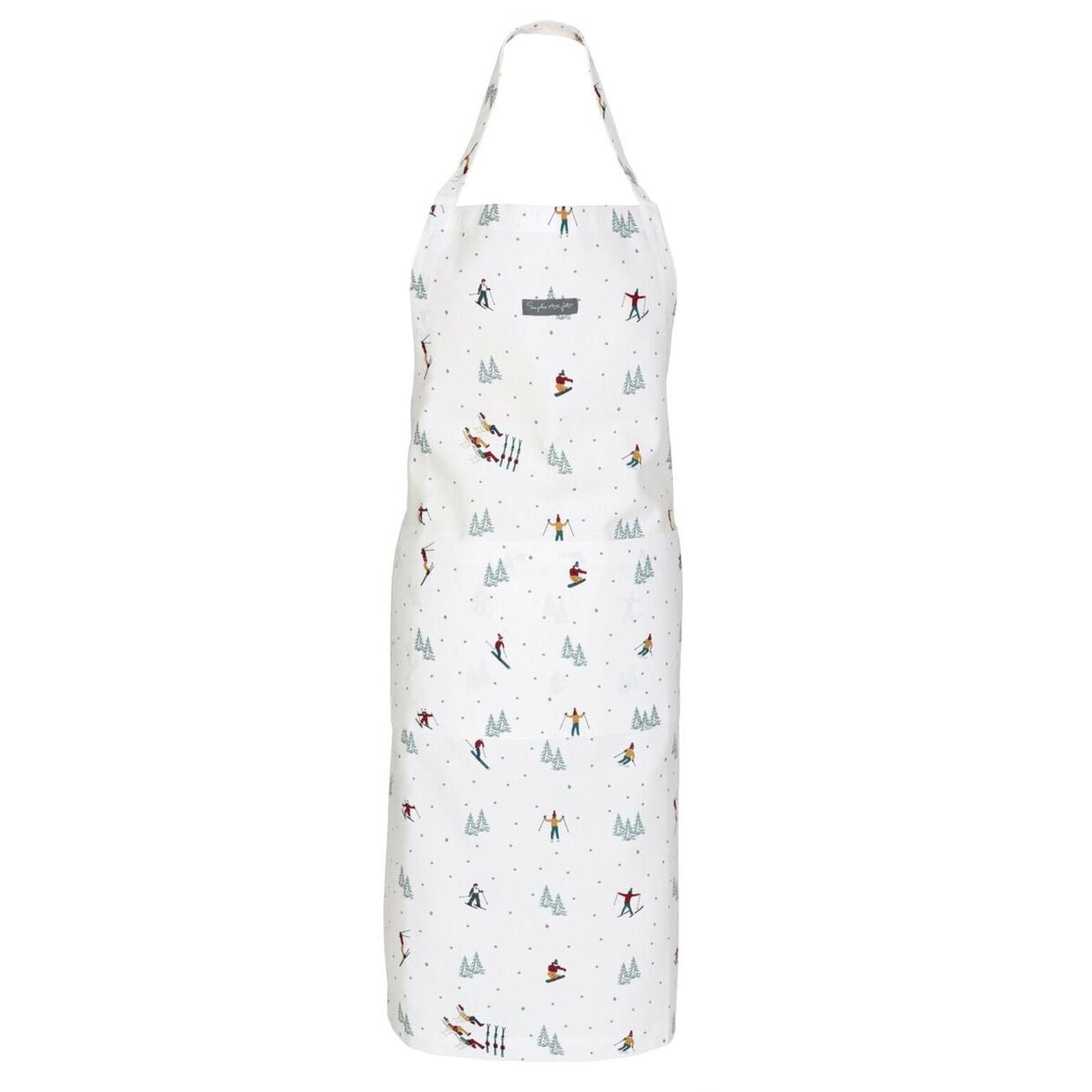 Sophie Allport Skiing Adult Apron