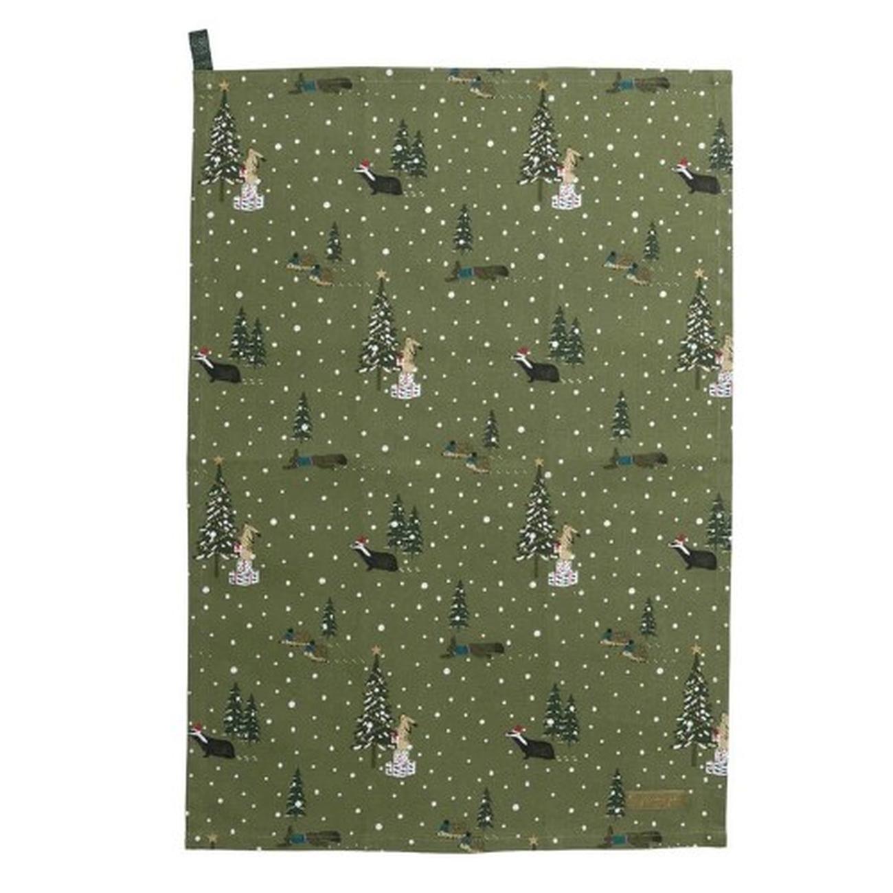 Sophie Allport Festive Forest Tea Towels Set of 2