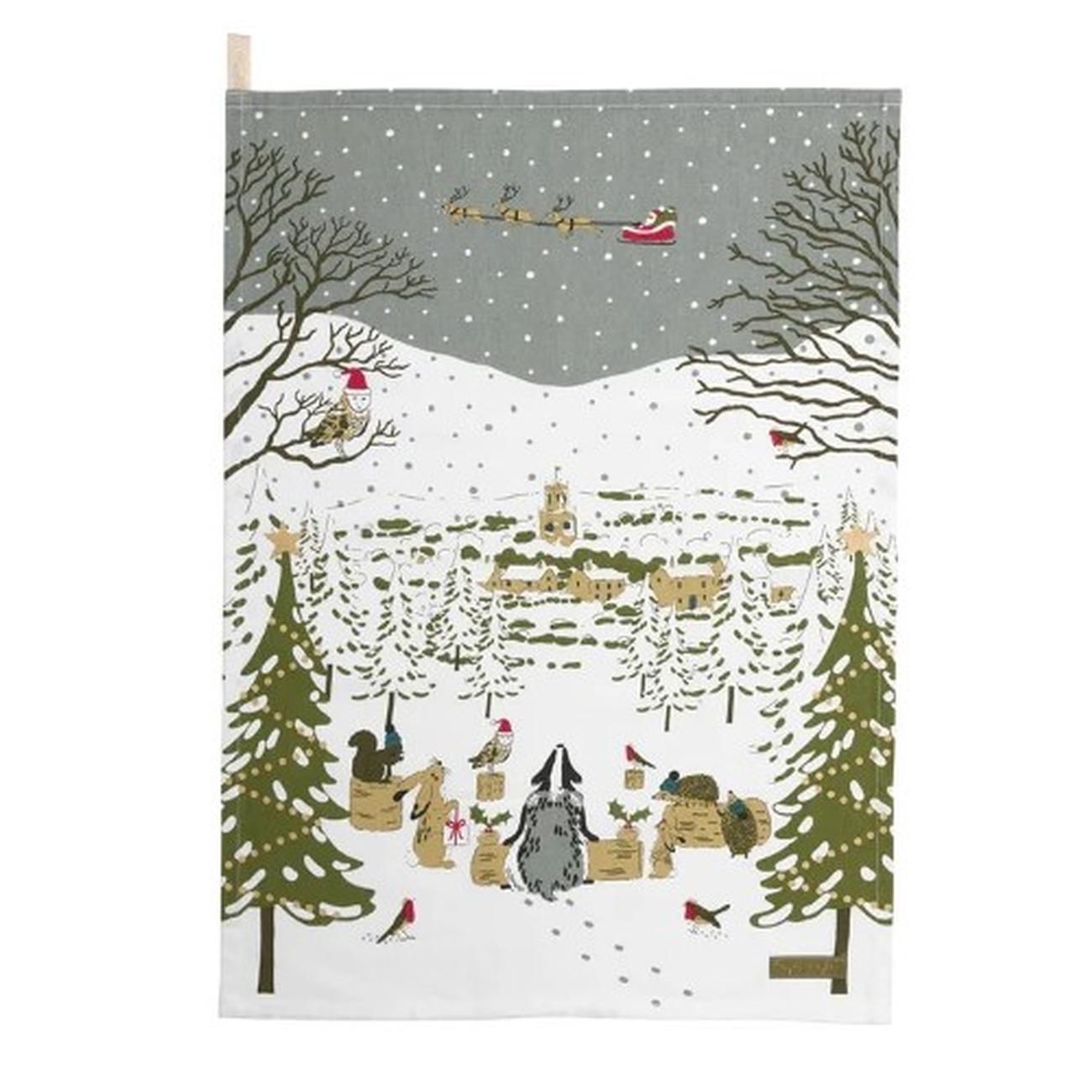Sophie Allport Festive Forest Tea Towels Set of 2