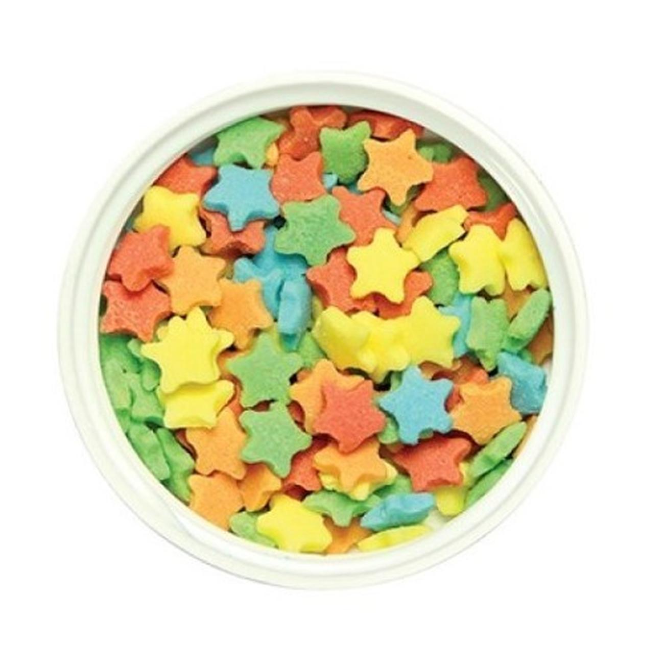 PME Edible Sprinkles Multi Coloured Stars 65g