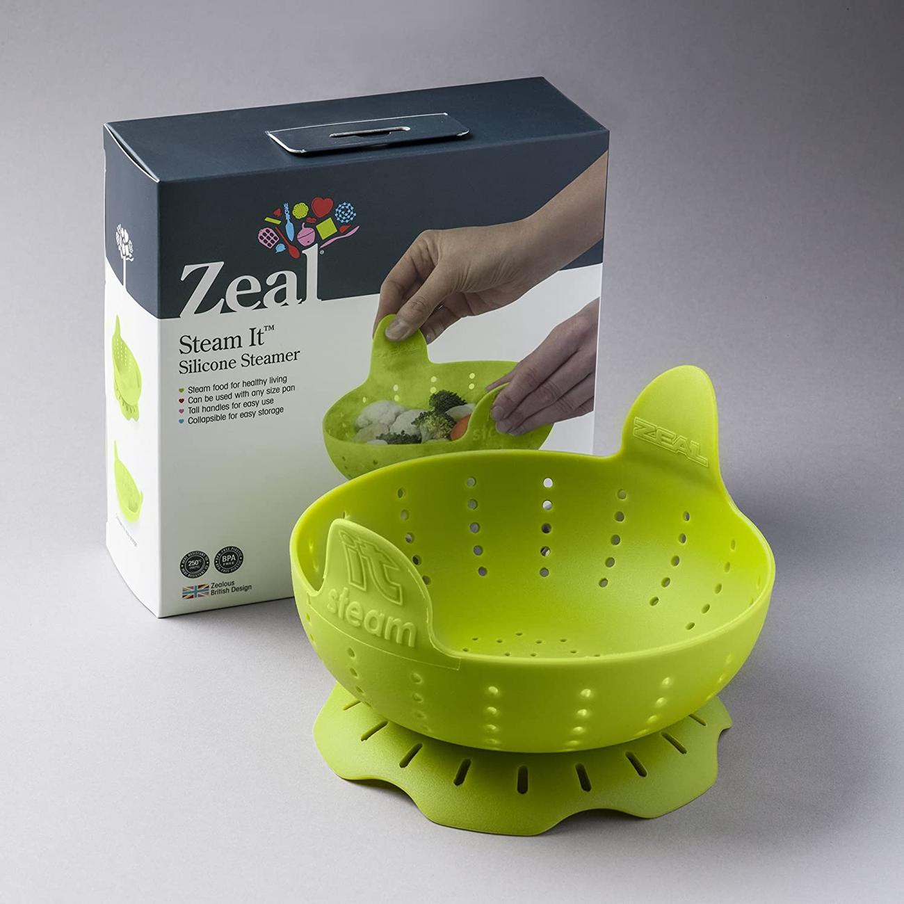 Zeal Steam-It Silicone Steamer Lime
