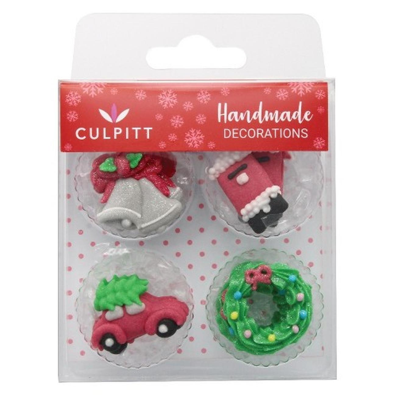 Culpitt Sugar Piping Christmas Gems 12pc