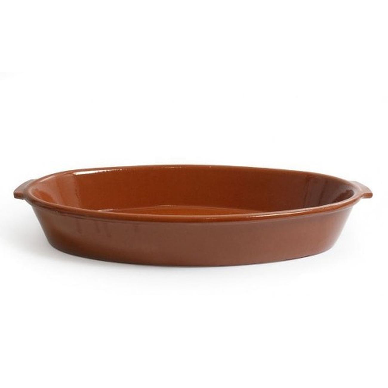 Azofra Terracotta Oval Dish