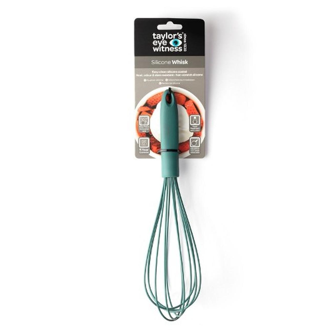 Taylor's Eye Witness Silicone Whisk Aqua