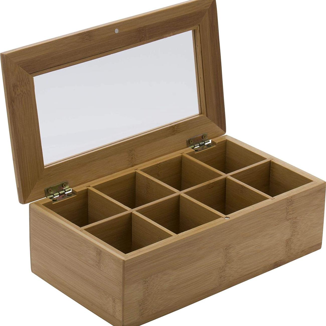 Westmark Teatime Bamboo Tea Box