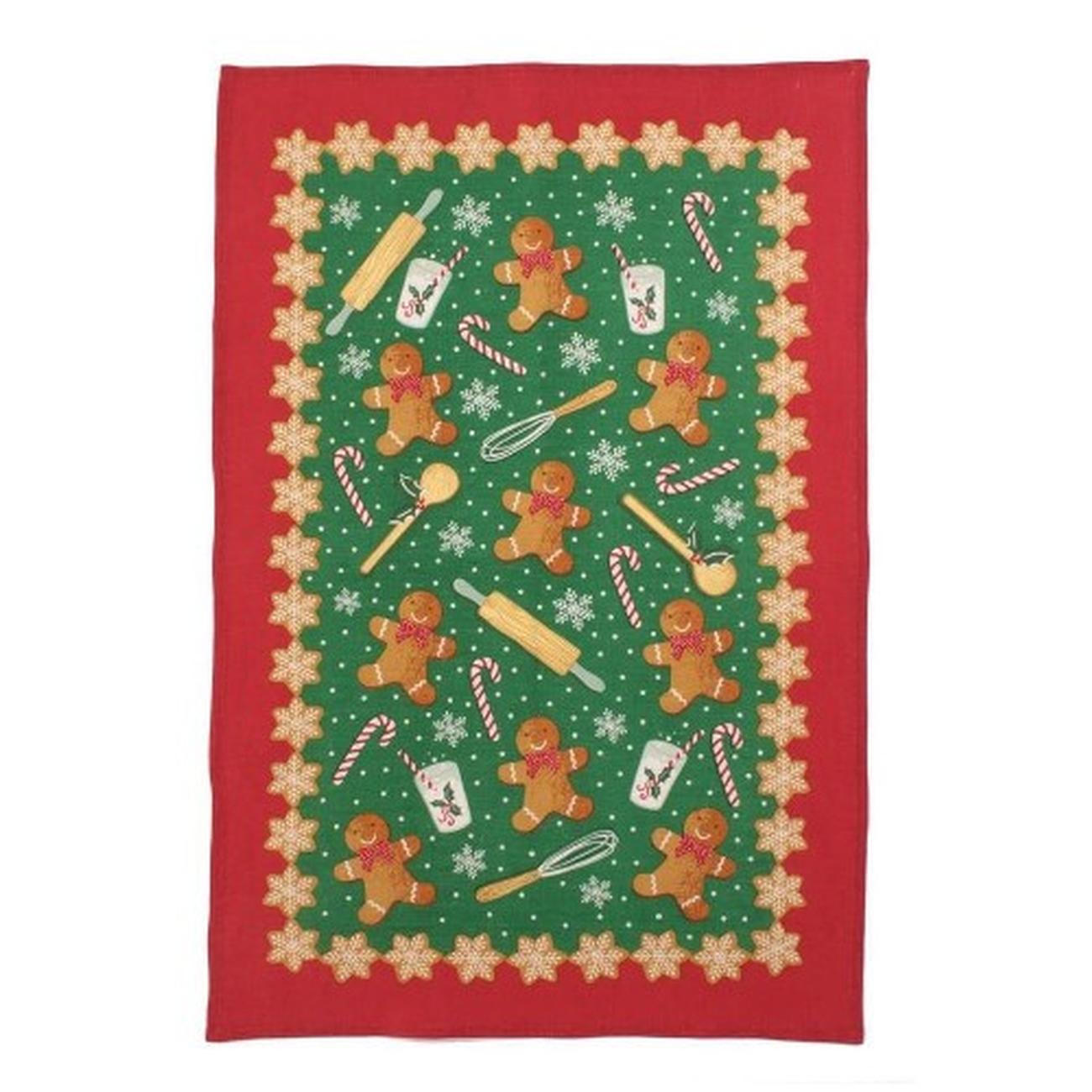 Ulster Weavers Gingerbread Men Tea Towel