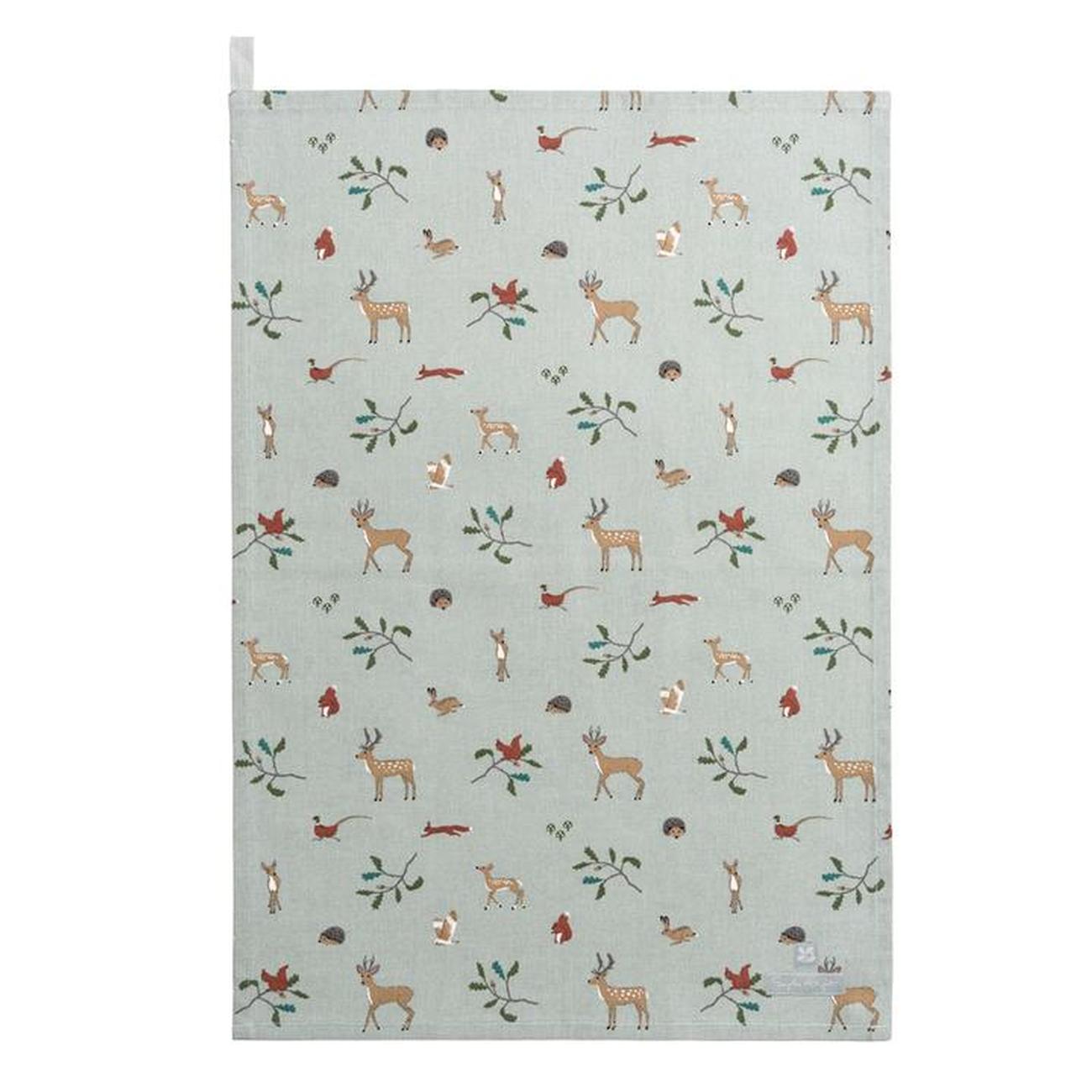 Sophie Allport Woodland National Trust Tea Towel